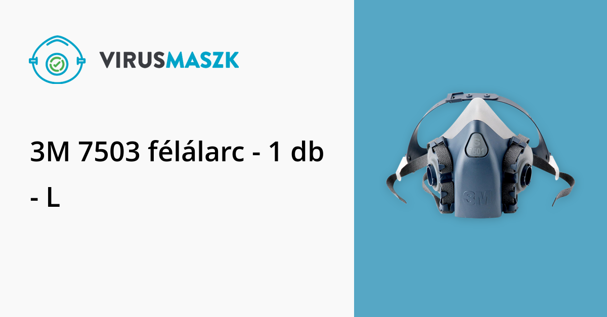 3M 7503 félálarc - 1 db | Vírusmaszk