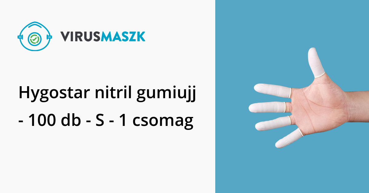 Hygostar nitril gumiujj - 100 db - S | Vírusmaszk