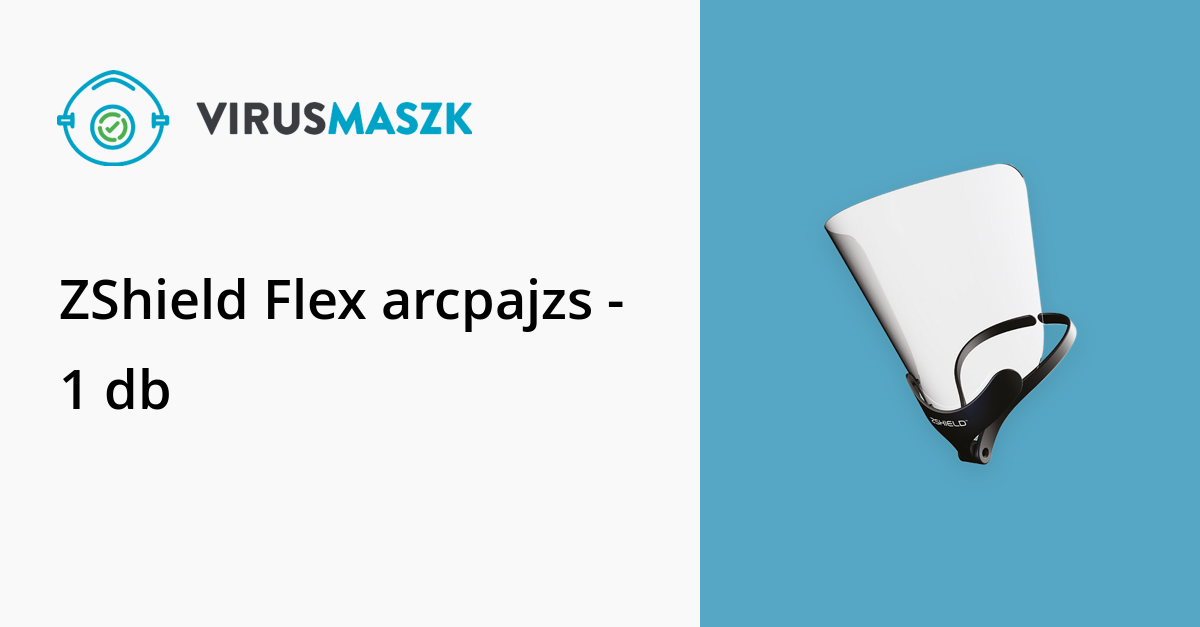ZShield Flex arcpajzs | Vírusmaszk