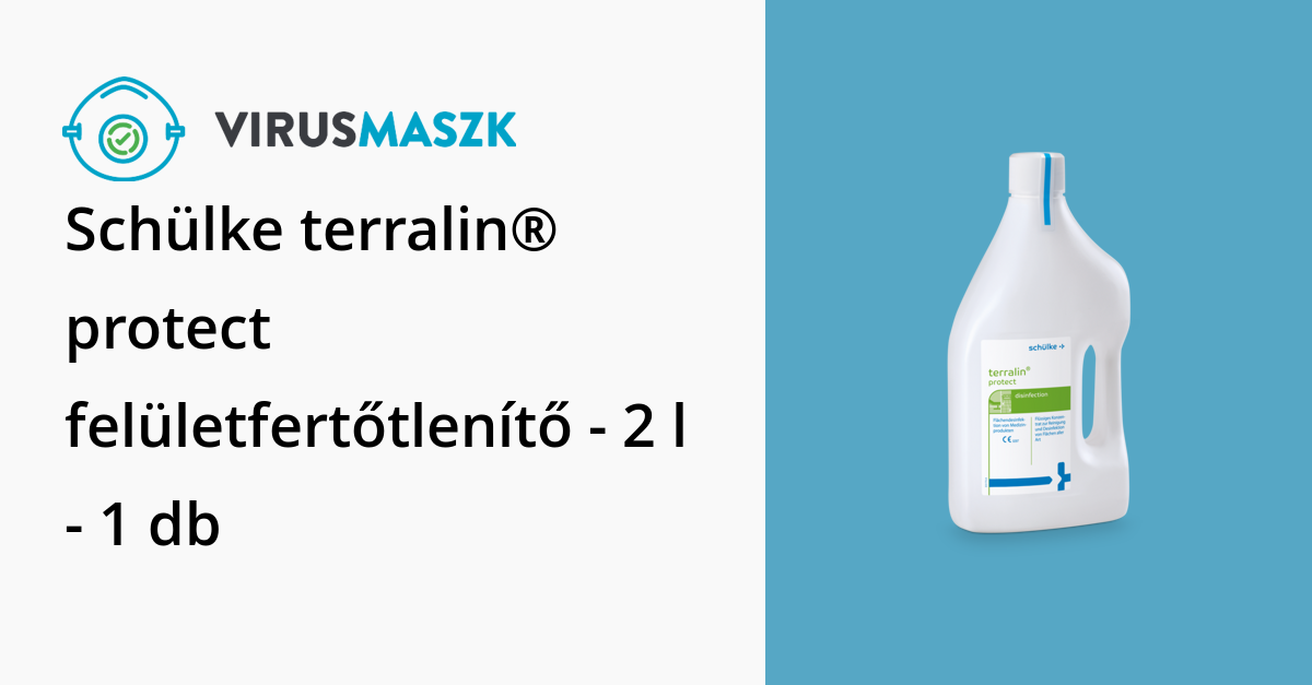 Schülke terralin® protect felületfertőtlenítő - 2 l | Vírusmaszk